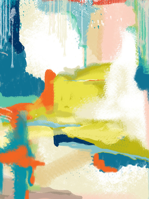 Deconstructed Landscape by Jan Weiss on Artfully Walls | Artfully Walls