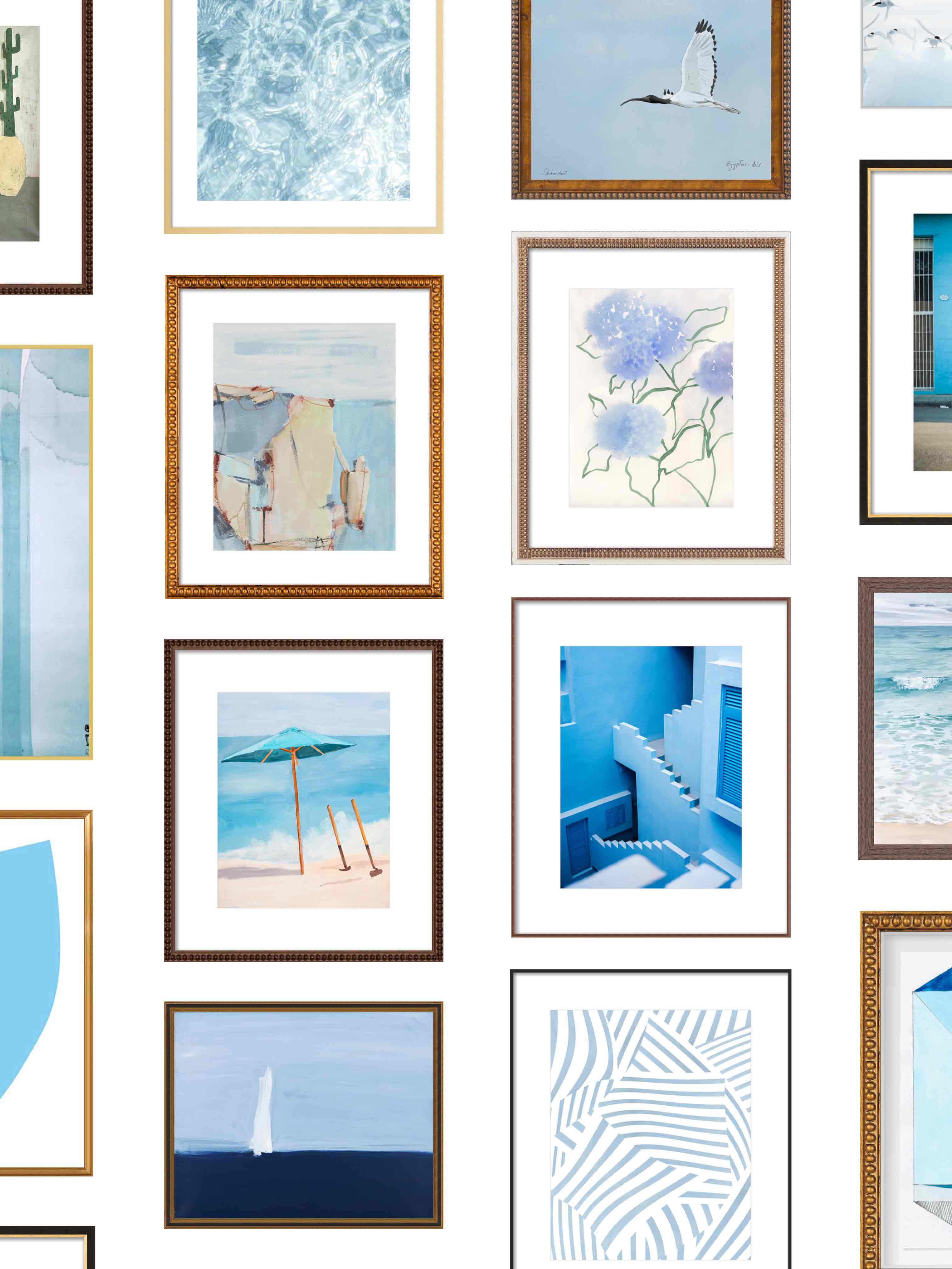 The Allure of Ice Blue: 2024’s Top Color Trend | Artfully Walls ...