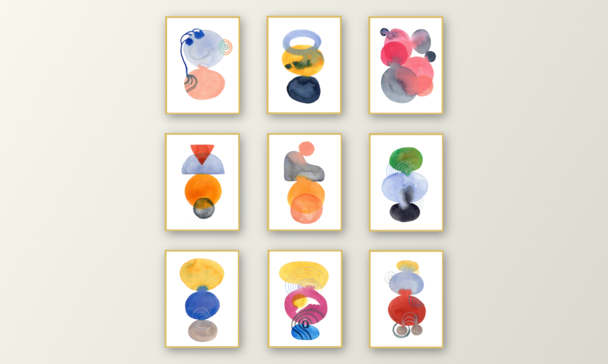 A Fun Grid | Artfully Walls