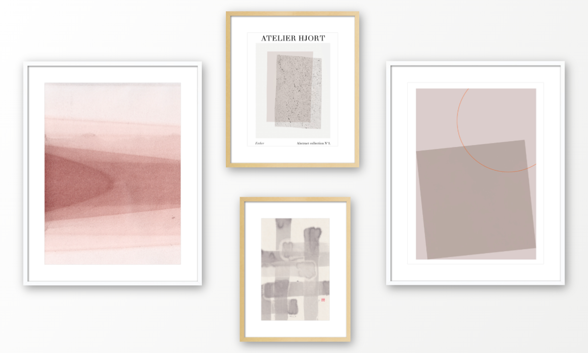 Overlapping Shapes | Artfully Walls