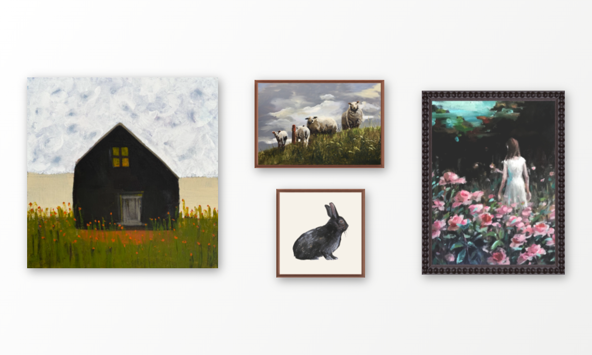 Cottagecore Moodboard | Artfully Walls