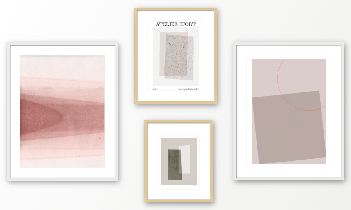 Overlapping Shapes | Artfully Walls