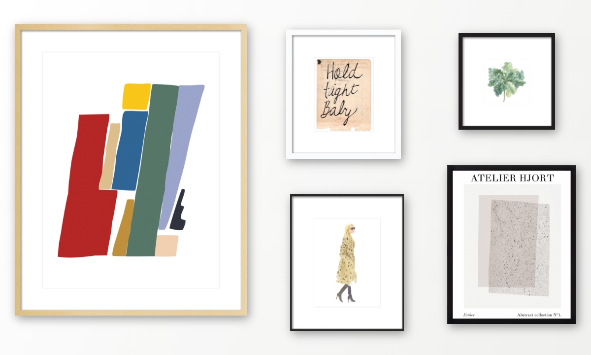 Eclectic and Crisp | Artfully Walls