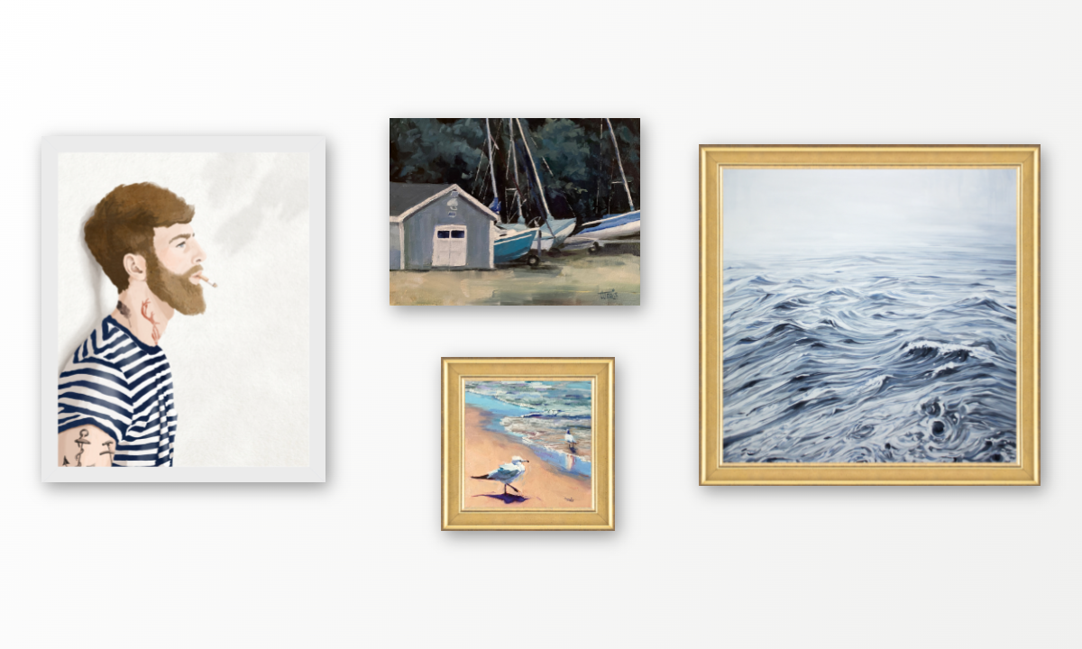 Modern Sailor | Artfully Walls