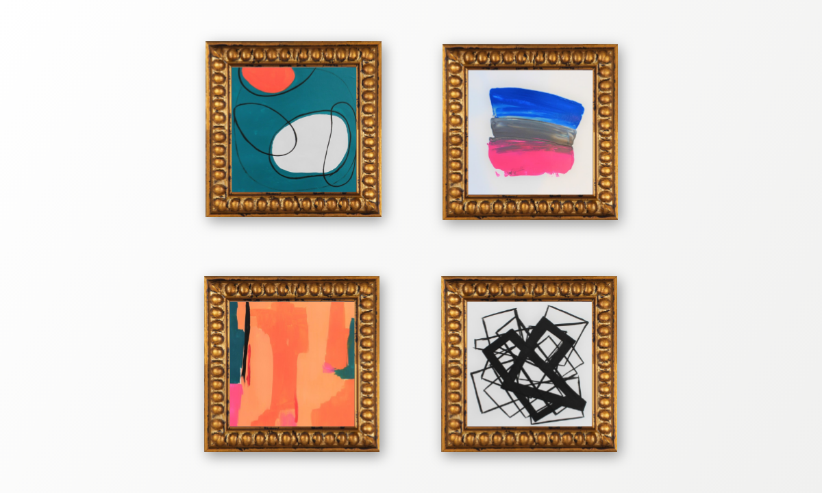 Abstract Jewels | Artfully Walls