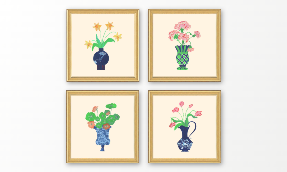 Floral Array | Artfully Walls