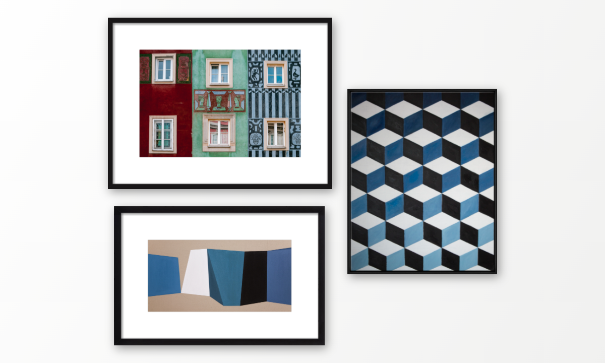 Geometric Building | Artfully Walls