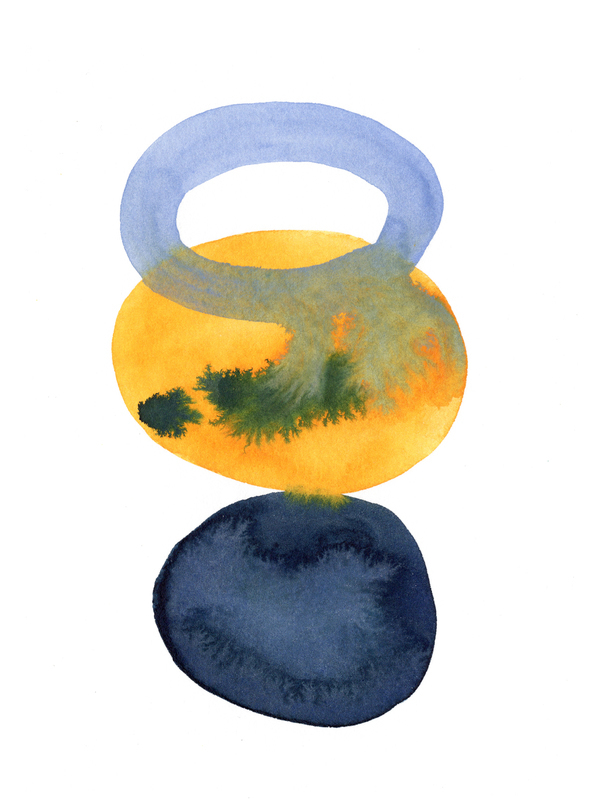 color stack 3 by Kelly Witmer on Artfully Walls | Artfully Walls