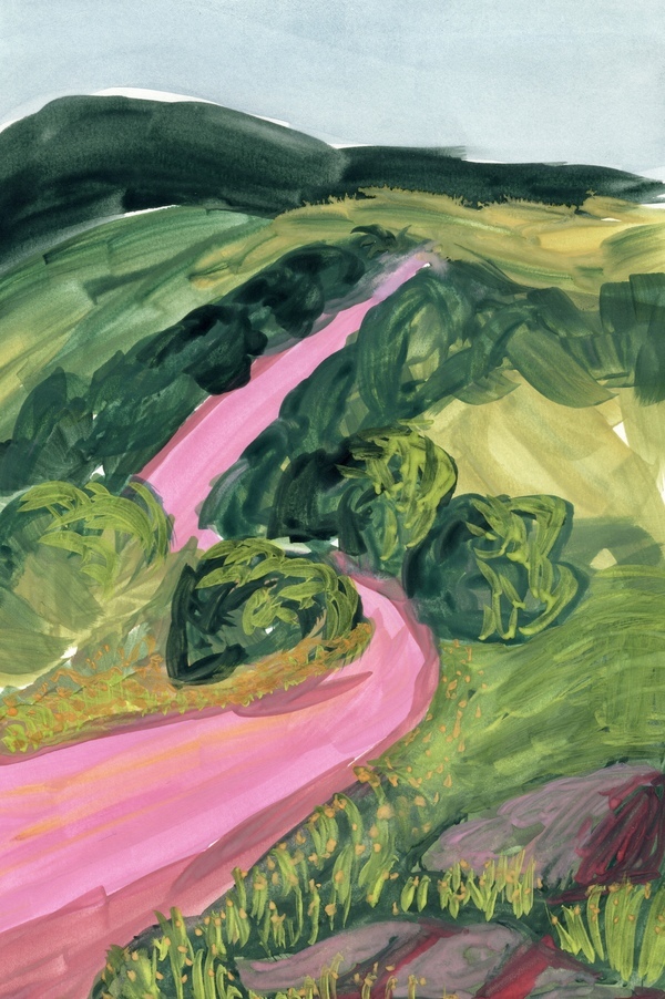 Blanco Roads by Eleanor Baker on Artfully Walls | Artfully Walls