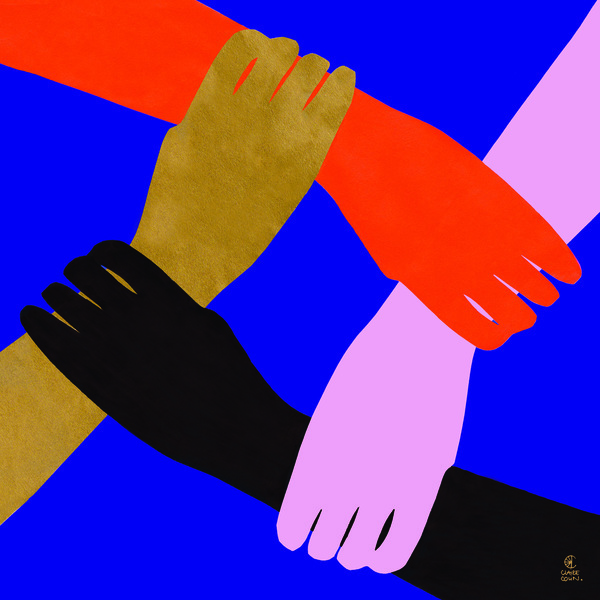 ALL TOGETHER by Claire Colin on Artfully Walls | Artfully Walls