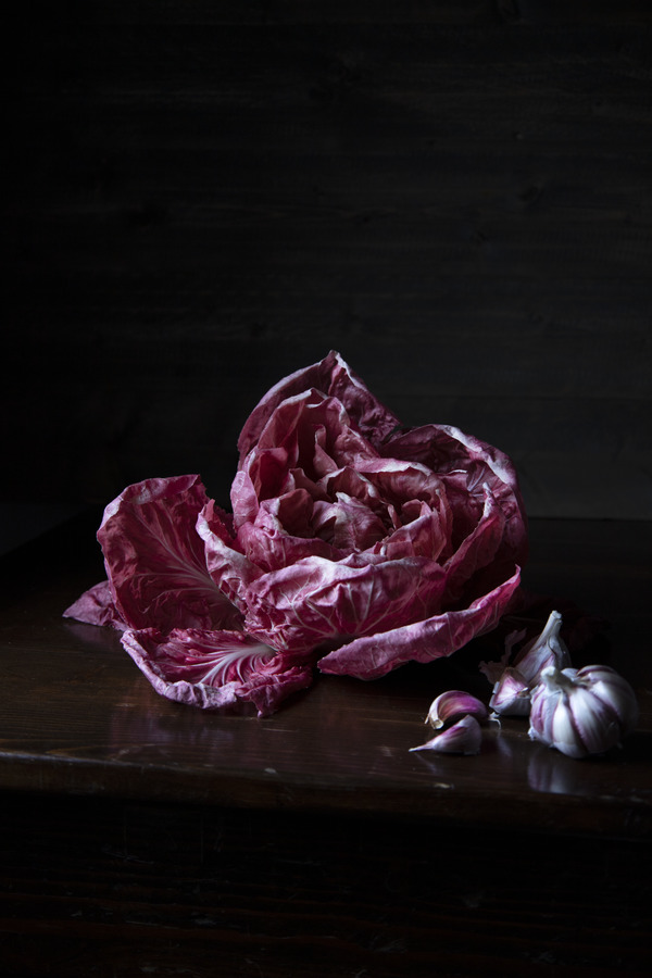 Pink radicchio and garlic by Nicoletta Fornaro on Artfully Walls ...