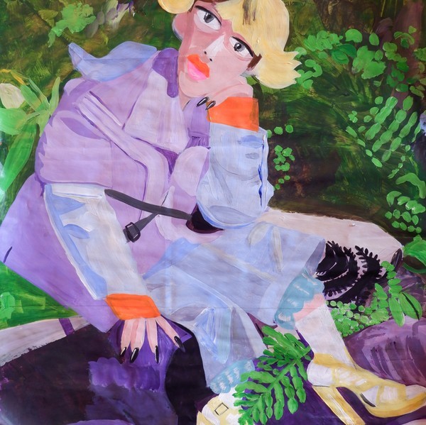 Chillin' In Central Park by Marianne McGinnis, Lady God Art on Artfully ...