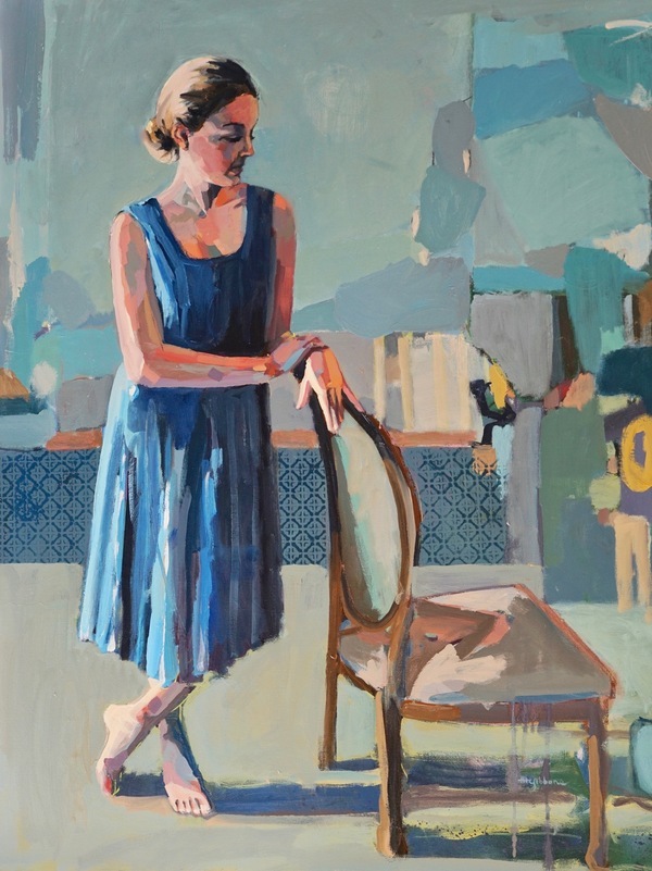 Azurite by Megan Gibbons on Artfully Walls | Artfully Walls