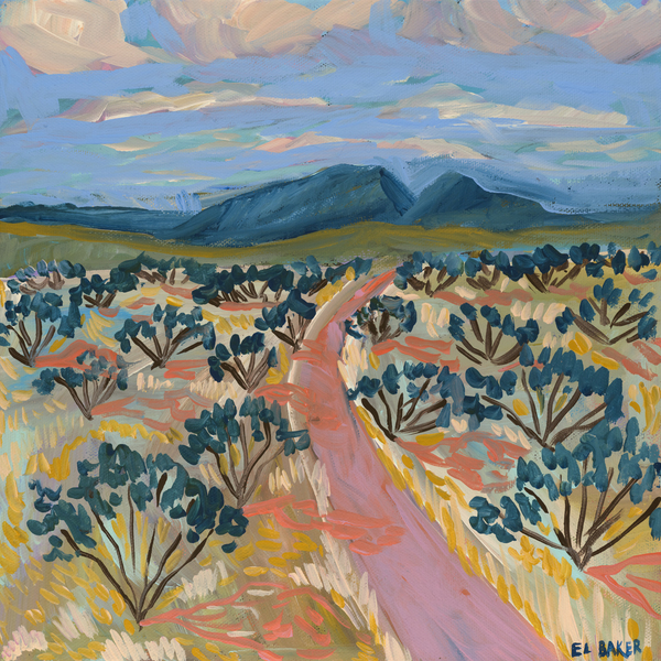 Desert Trail by Eleanor Baker on Artfully Walls | Artfully Walls