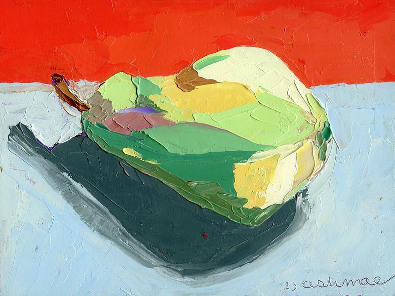 Green Pear, Study #5 by Ashley Mae Hoiland on Artfully Walls | Artfully ...
