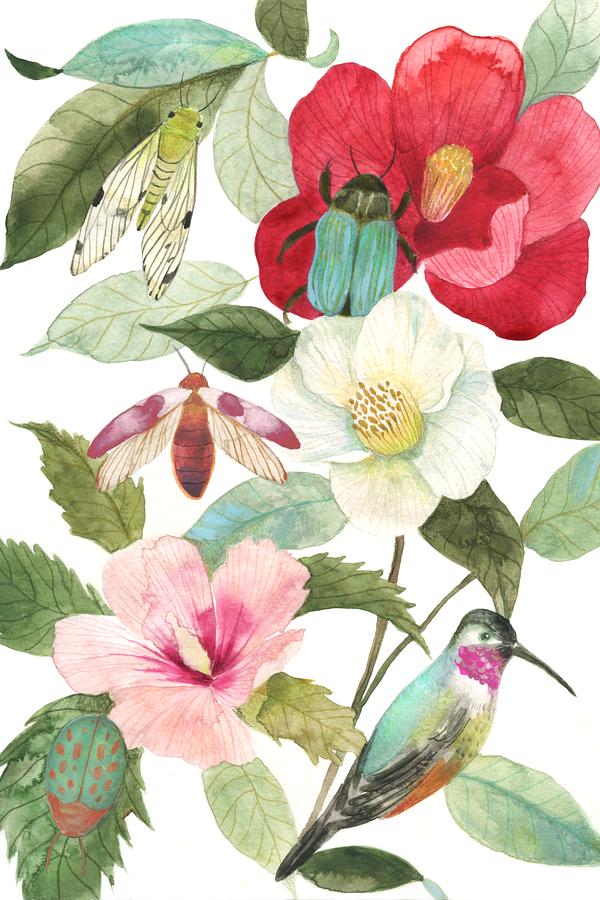 Garden Creatures by Emilie Simpson on Artfully Walls | Artfully Walls