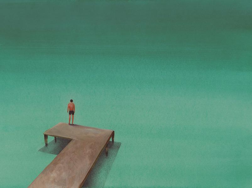 Sea view by Flavia Cuddemi on Artfully Walls | Artfully Walls