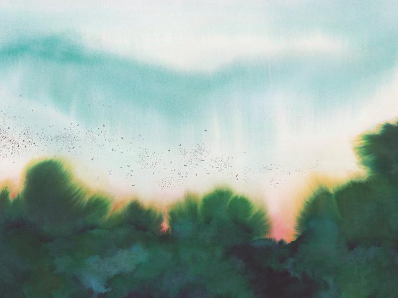 Skyline by Flavia Cuddemi on Artfully Walls | Artfully Walls