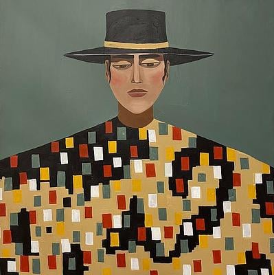 GUEST by Solomiya Zelenska on Artfully Walls | Artfully Walls