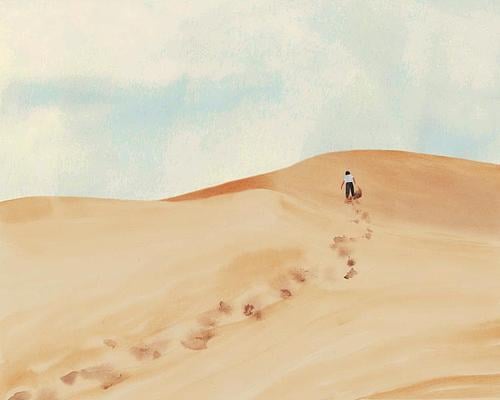 Dune by Flavia Cuddemi on Artfully Walls | Artfully Walls