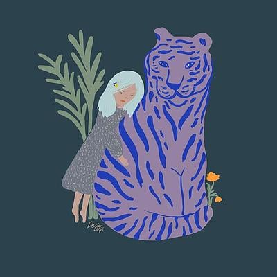 My Favourite Kitty by Alix Campbell on Artfully Walls | Artfully Walls