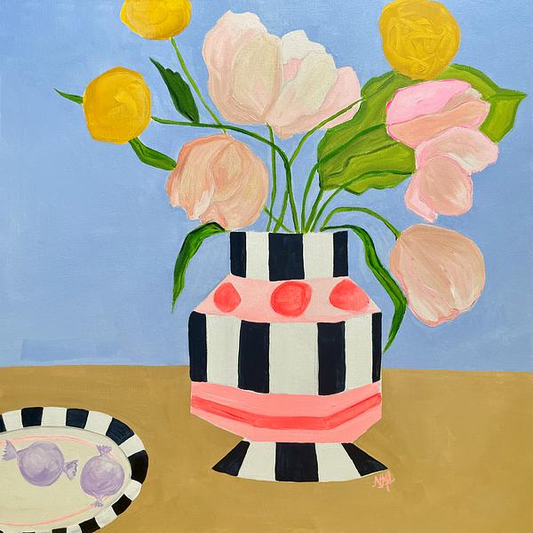 Flowers & Bon Bons by Nicole Simms on Artfully Walls | Artfully Walls