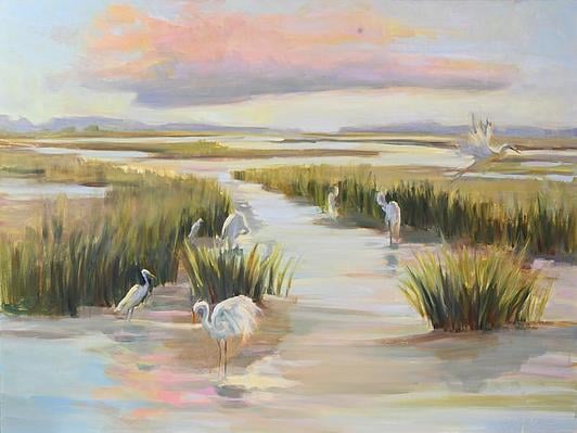 Marsh Concerto by Helli Luck on Artfully Walls | Artfully Walls