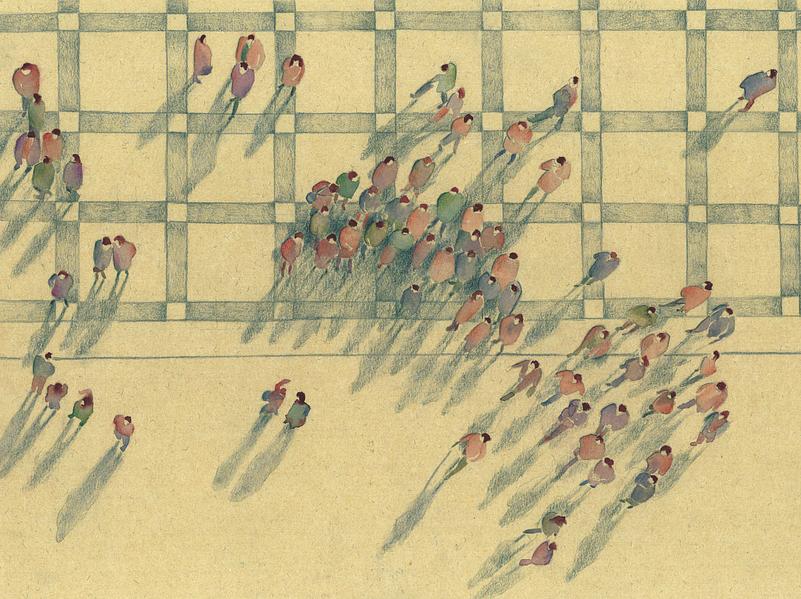 People by Flavia Cuddemi on Artfully Walls | Artfully Walls