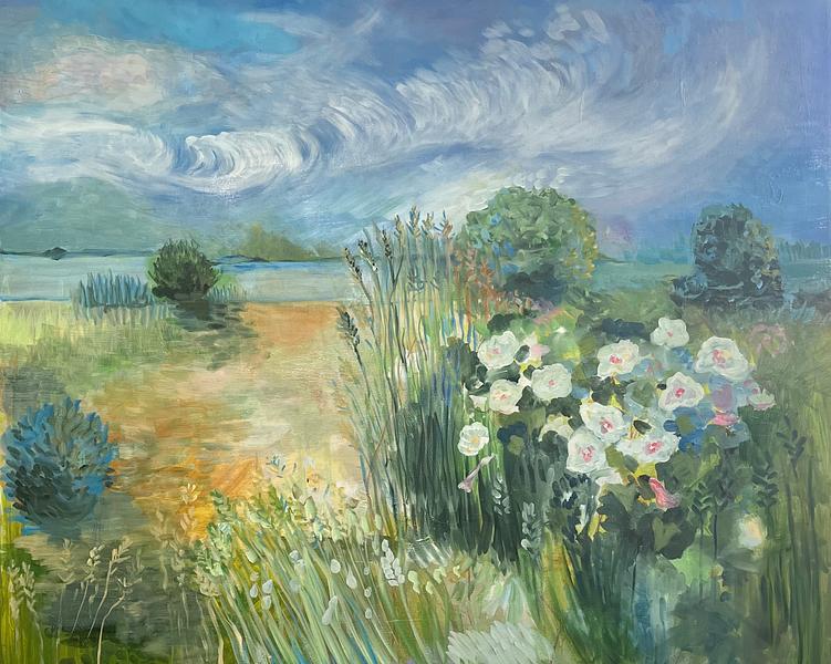 Harris Creek by Sarah Tudor on Artfully Walls | Artfully Walls