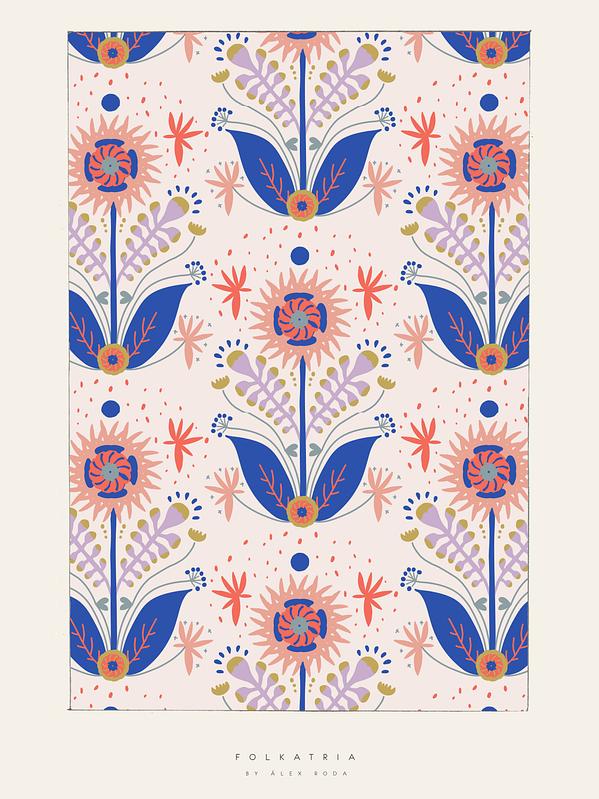 Folkatria by Álex Roda on Artfully Walls | Artfully Walls