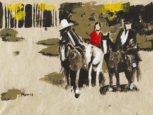 Native Riders by Kevin Brent Morris on Artfully Walls | Artfully Walls