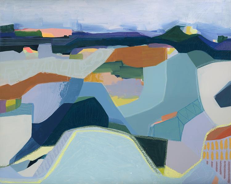 Hidden Valleys by Eun Mi Kim on Artfully Walls | Artfully Walls