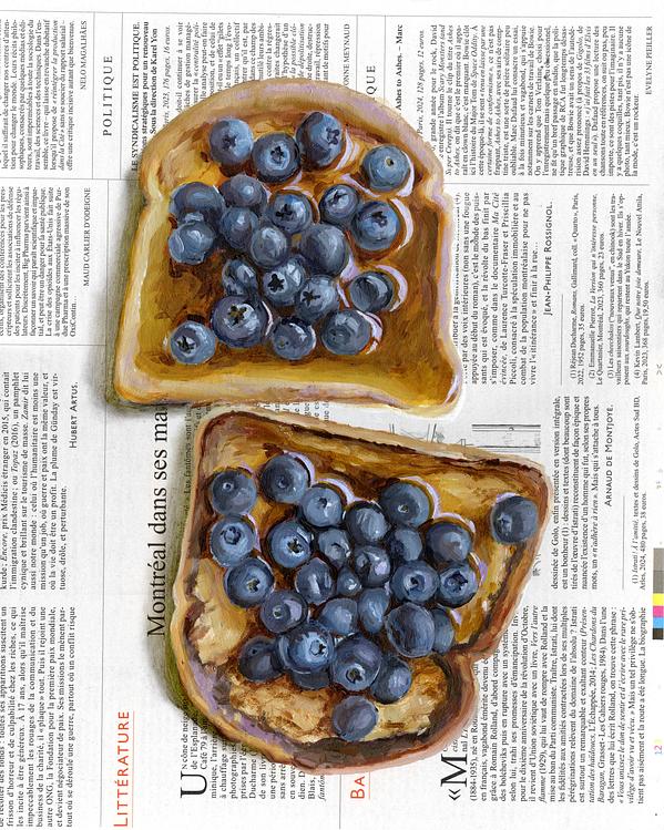 French toast by Elena Tronina on Artfully Walls | Artfully Walls