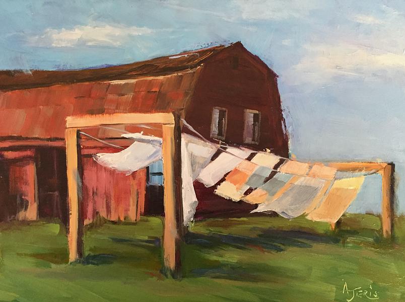 Inhale Fresh Laundry by Andrea Jeris on Artfully Walls | Artfully Walls