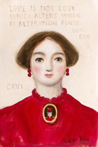 Constance Never Gave Up Hope by Susannah Carson on Artfully Walls | Artfully Walls