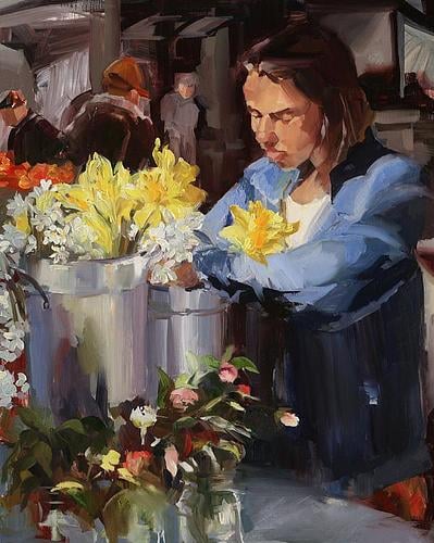 Sunday Morning Ritual by Georgesse Gomez on Artfully Walls | Artfully Walls