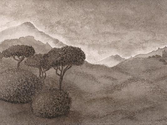 Peaks and Valleys by Alice Mathew on Artfully Walls | Artfully Walls